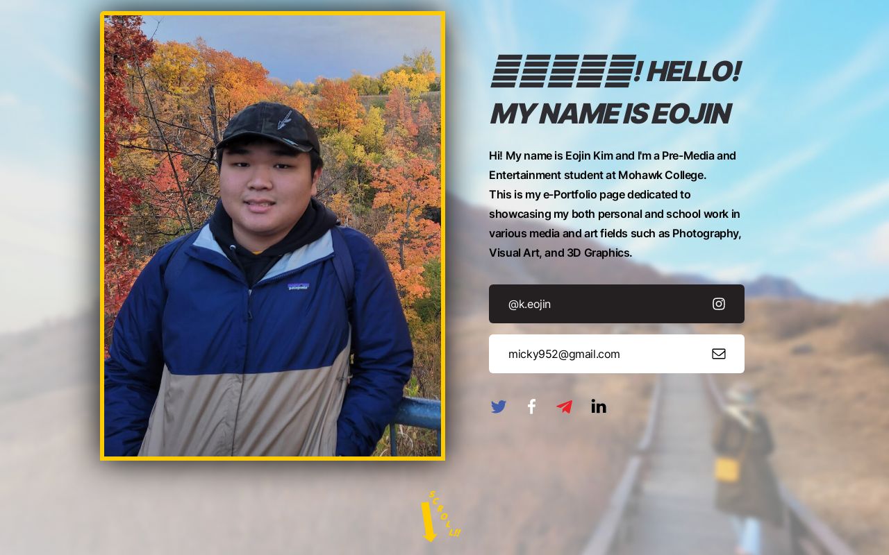 Eojin Kim e-Portfolio!